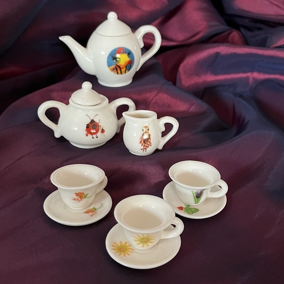 Toys | Miniature Garden Tea Set Bug N Blooms | Poshmark